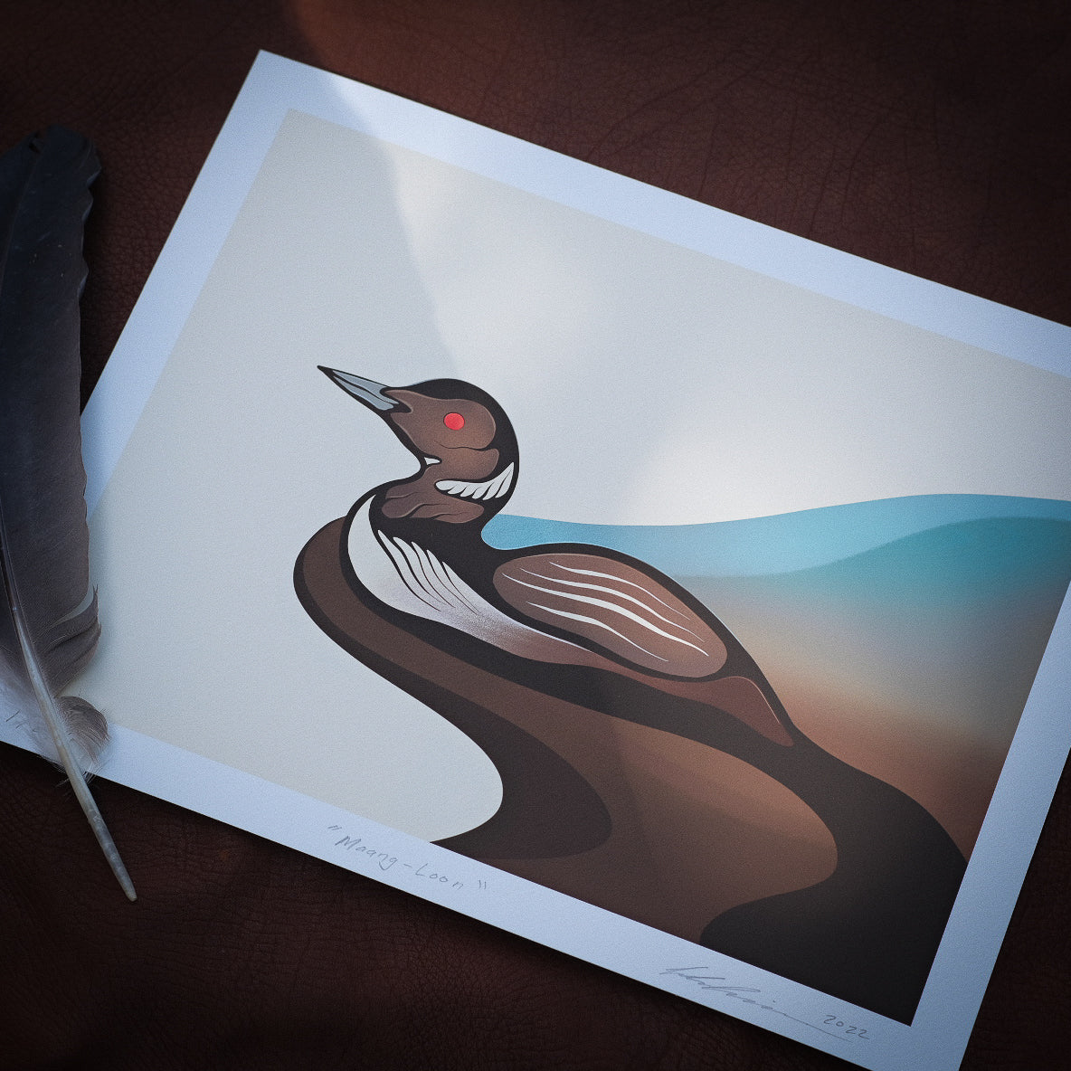 "Maang-Loon" Limited Edition Art Print – Luke Swinson